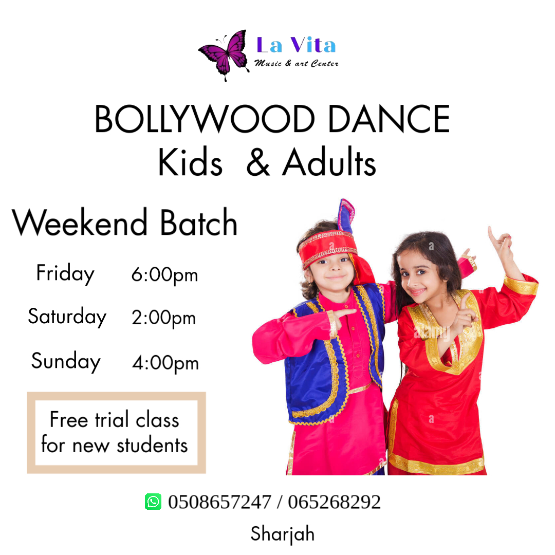 Indian dance classes in Sharjah | Bollywood dance class Sharjah